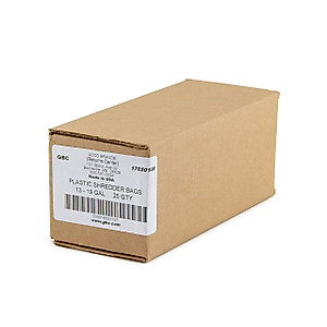 Swingline Shredder Bags, Plastic, 13-19 Gallon, For 300X/300M, 25/Box (1765010)