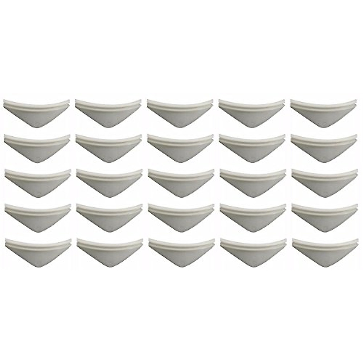 (25) Snack Vending Machine Universal Coil Pushers (White) - Automatic Products, Rowe, AMS (Will not fit National or USI)