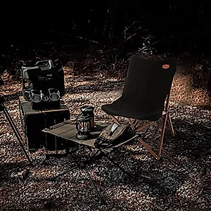 Funcode Portable Folding Camping Chair with Carry Bag for Camping,Beach,Picnic,Garden,Patio(Beige01).