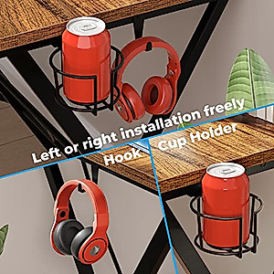 GreenForest Bundles of Folding Desk and L Shaped Desk