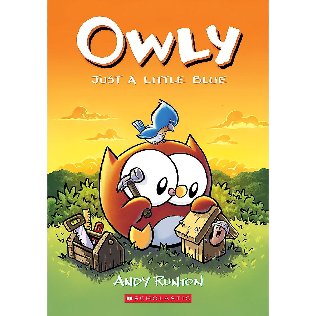 Just a Little Blue: A Graphic Novel (Owly #2) (2)