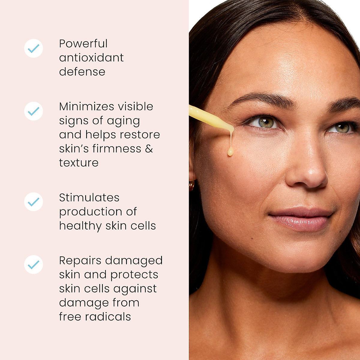 Timeless Skin Care Coenzyme Q10 Serum - Skin Care Serum for Smoothing Skin - Fragrance-Free Coenzyme Q10 Serum with Hyaluronic Acid - Antioxidant Serum for Skin Care - 1 oz (Pack of 2)