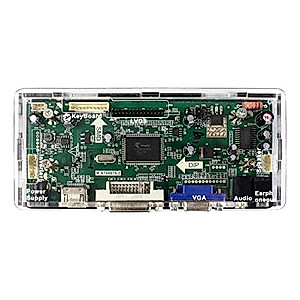 VSDISPLAY Acrylic Case for M.NT68676 HD-MI DVI VGA LCD Controller Board,Fit for LCD Controller Board M.NT68676, Controller Board Not Included