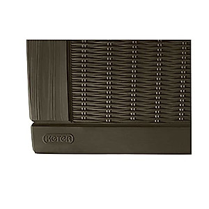 ALIDAM Deck Box Storage Box 110 Gallon Resin Deck Box-Organization and Storage for Patio Patio Deck Garden Furniture