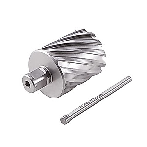 ACTOOL 2-1/16" Diameter × 2" Depth of Cut HSS ANNULAR Cutter with 3/4'' Weldon Shank