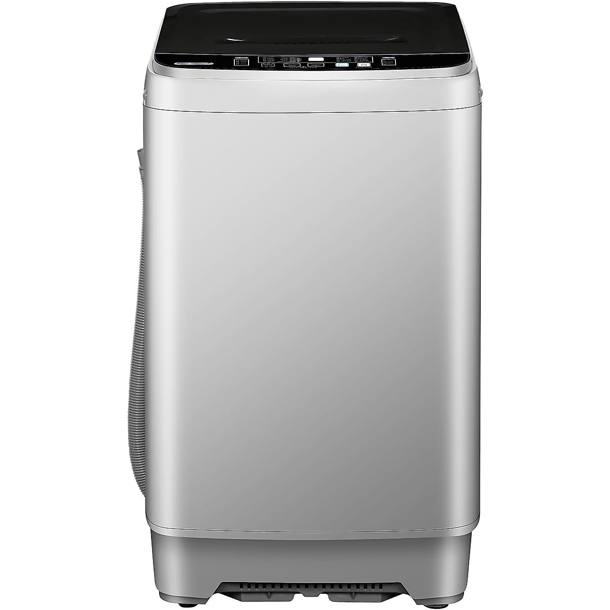 iTOTU Full Automatic Washing Machine, 15.6 lbs Top Load Portable Washer with Drain Pump, LED Display with 10 Programs & 8 Water Levels Selections, Ideal for Apartment, Dorm, RV