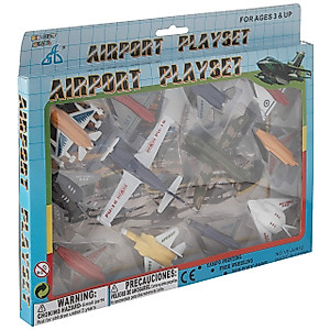 Rhode Island Novelty Airplane Assortment Set One Dozen