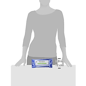 Medline Readybath Total Body Cleansing Standard Weight Washcloths, 30 Count