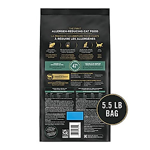 Purina Pro Plan Allergen Reducing, High Protein Cat Food, LIVECLEAR Turkey and Oatmeal Formula - (5) 5.5 lb. Bags