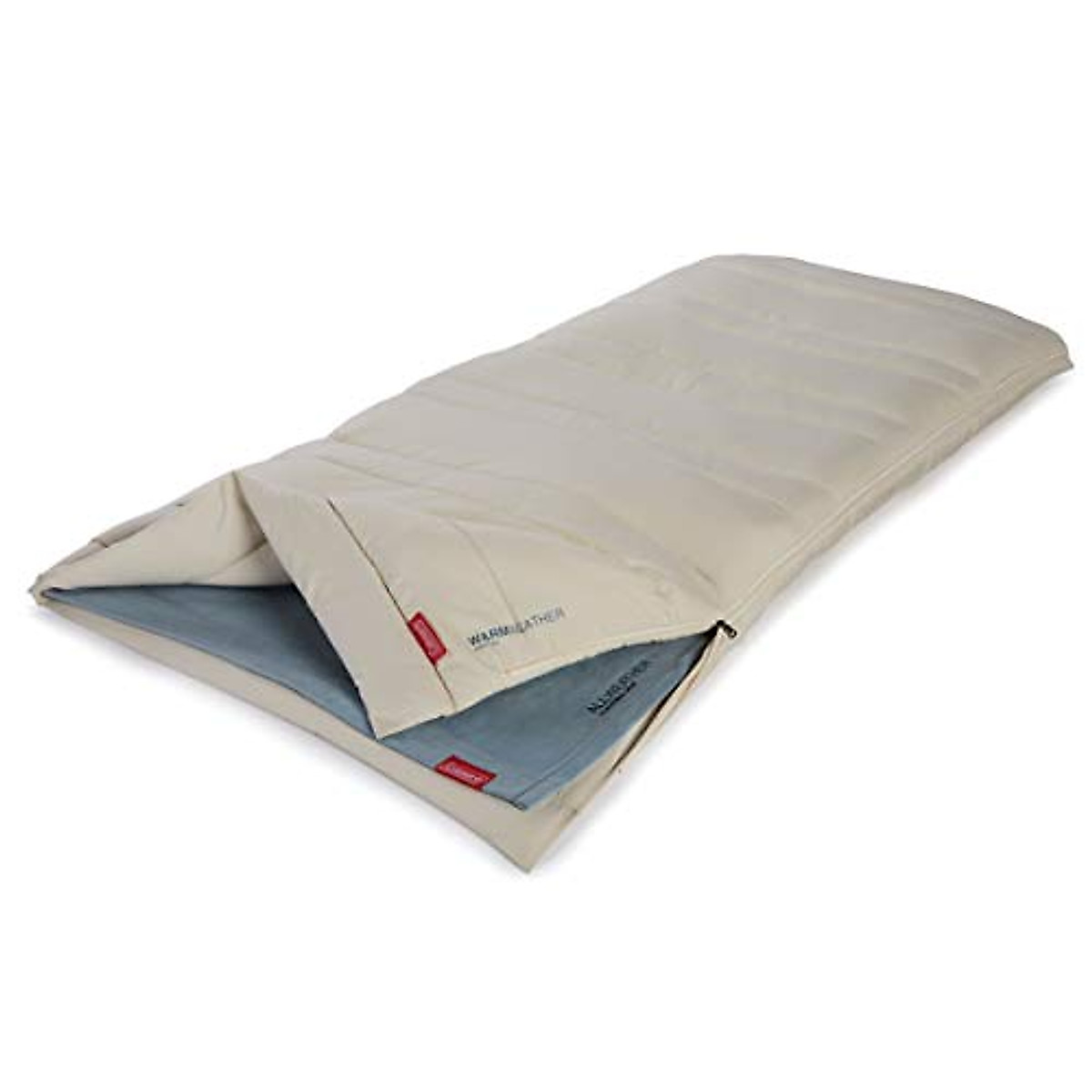 Coleman All-Weather Multi-Layer Sleeping Bag, 3 Versatile Layers for Temperatures Ranging from 0°F to 60°F, Includes No-Snag Zipper, Easy Packing, and Heat Insulation