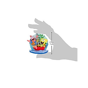 Penn Plax SpongeBob and Patrick on a Buoy Aquarium Ornament