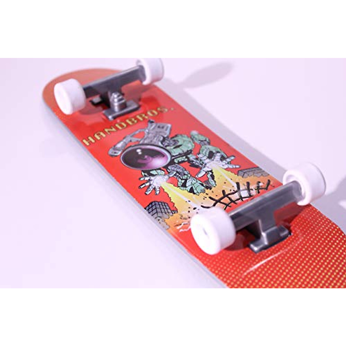 HANDBROS Handboard Skateboard 27cm 10.5 inch Tech Large Finger Board W/Grip 'VXBOT'