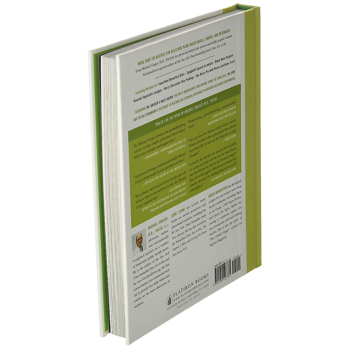 The How Not to Die Cookbook: 100+ Recipes to Help Prevent and Reverse Disease