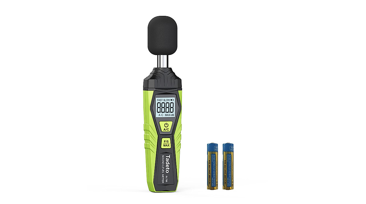 Tadeto Portable Decibel Meter - Accurate Sound Level Measurement