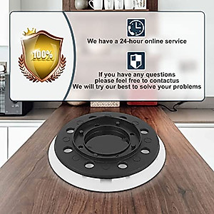 Durable 492280 ETS 125 Eq Jetstream Sanding Pad 125mm (5 in), Hard, 8 Holes fit for festool ETS 125, ES 125, ETSC 125, Pro 5 ltd Random Orbit Sanders Include a 5" Protection Pad 3-Year Warranty