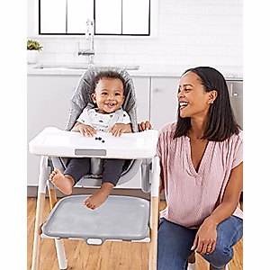 Skip Hop 2 in 1 High Chair, Convertible Sit-to-Step