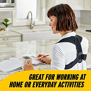 FUTURO Posture Corrector, Fits Men and Women, Helps Promote Better Posture, Back Support, Doctor Developed, Adjustable