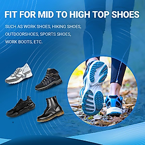 PCSsole High Arch Support Orthotic Insoles -200+ lbs Pain Relief Shoe Inserts for Men and Women for Flat Feet, Plantar Fasciitis, Heel Pain, Feet Pain, Heel Spur Pain, Over Pronation(28cm)