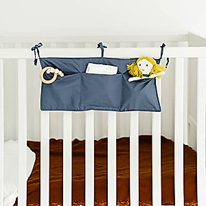 Natemia Baby Nursery Crib Organizer- Hanging Diaper Organizer for Crib - Made in Portugal