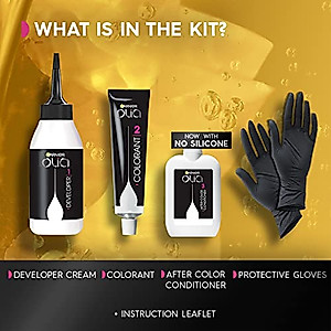 Garnier Olia Intense Red Permanent Hair Dye, No Ammonia for A Pleasant Scent, Up To 100% Grey Hair Coverage, Maximum Colour Performance, 60% Oils - 6.60 Intense Red