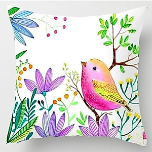 Rsyuanyi Outdoor Throw Pillows Waterproof Set of 2 Patio Pillows 18×18 Inch Decorative Pillows for Bed, Couch, Sofa and Patio Furniture