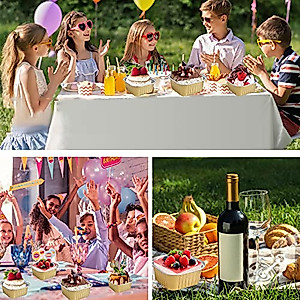 50 Pcs Mini Square Baking Cups with Lids,5oz Aluminum Foil Mini Cake Pans with Lids,Disposable Ramekins Cake Pans,150ml Dessert Cups Cupcake Pans for Wedding Birthday Party,Gold