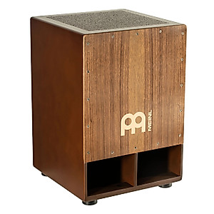 Meinl Jumbo Bass Subwoofer Cajon with Internal Snares - NOT MADE IN CHINA - Walnut Playing Surface, 2-YEAR WARRANTY (SUBCAJ5WN)