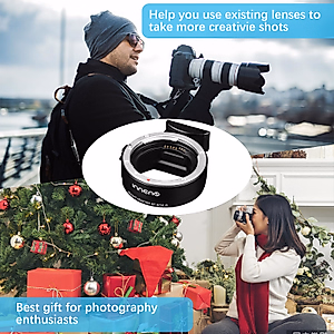 Donwell EF to EOS R Mount Adapter,Auto-Focus EF/EF-S Lens to RF Mount Converter Ring with Removable Tripod Mount Compatible for Canon EOS R RP R5 R6 R7 R10 R50 Series Mirrorless Digital Cameras