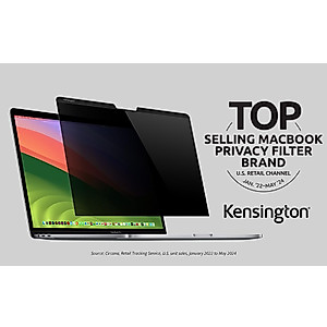 Kensington MagPro Elite Magnetic Privacy Screen for MacBook Pro 16” M1/M2 2021 & Newer (K58371WW)