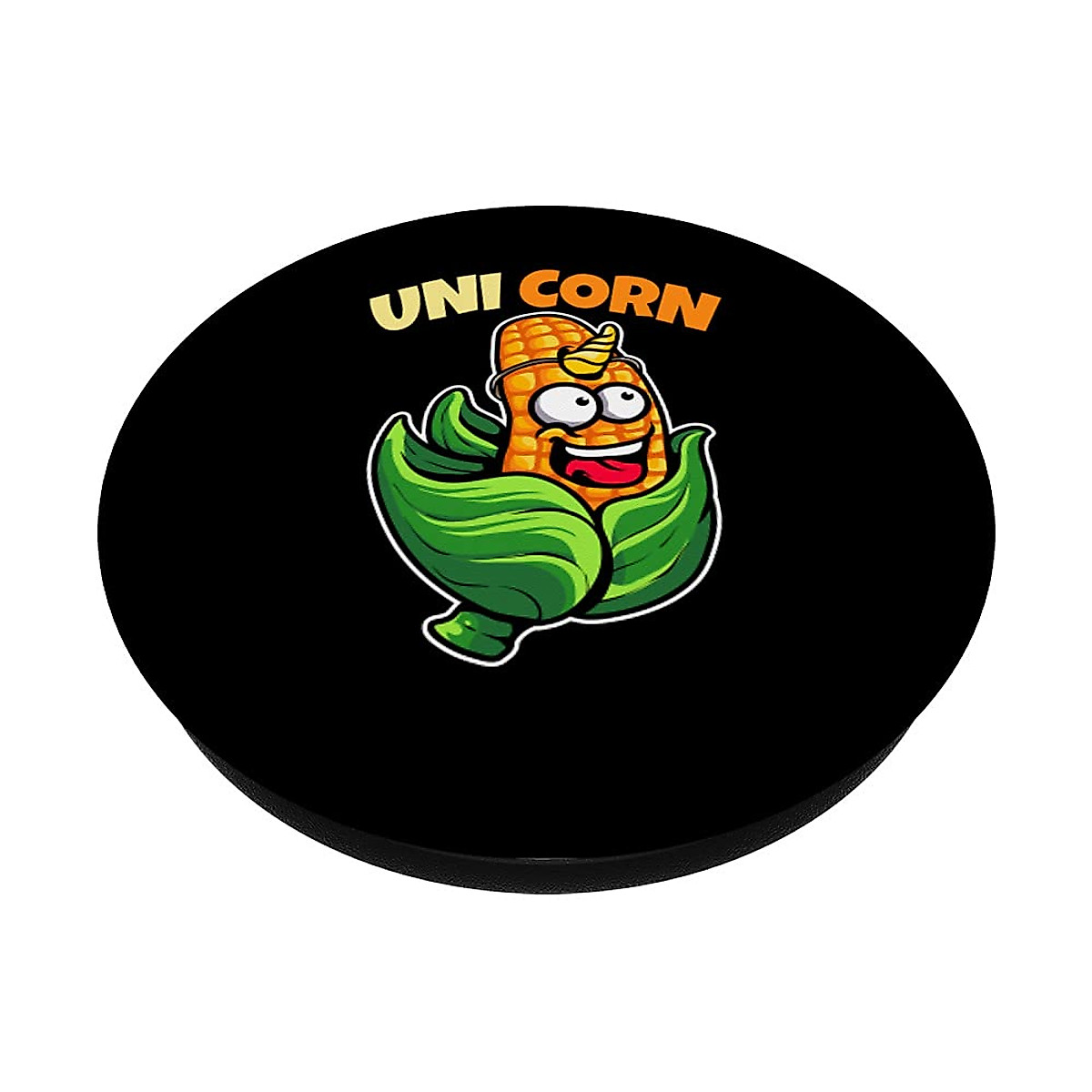 Cool Uni Corn | Funny Maize Magical Horned Horse Joke Gift PopSockets Swappable PopGrip