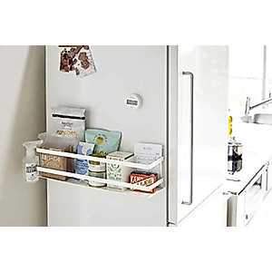 YAMAZAKI home Storage Basket, White