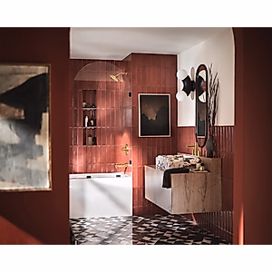 Moen UT3293EPBG Align M-CORE 3-Series 1-Handle Eco-Performance Tub and Shower Trim Kit, Valve Required, Brushed Gold