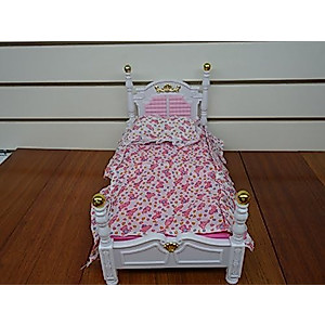 My Fancy Life Dollhouse Furniture Bed Room and Beauty Play Set