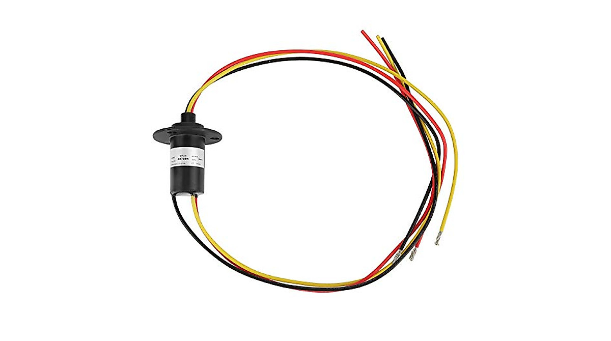 Mini 3-Wire Slip Ring for Wind Turbines - 15A, 250RPM