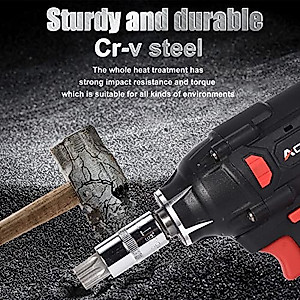 AOBEN 64Pcs Master Torx Bit Socket and External Torx Socket Set, 1/4, 3/8, 1/2-inch(E4-E24, T6-T70,TT6-TT70,TP8-TP60), S2 and Cr-V Steel, Includes Socket Adapters