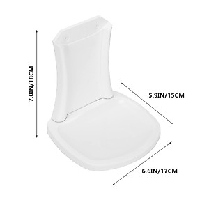 Zerodeko 1pc Soap Dispenser Tray Soap Dispenser Holder Soap Dispenser Drip Guard Soap Dispenser Drip Catcher Holder Office Hand Washer Accessory Sink Automatic Plastic White