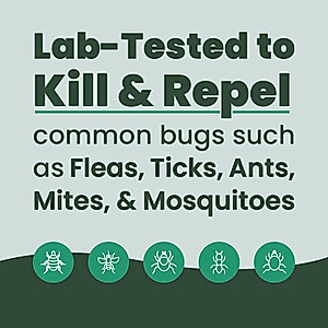 Cedarcide All-Purpose Bug Spray | Kill and Control Mosquitos, Fleas, Ticks, Ants | Made with Natural Essential Oils | Use on People, Pets & Kids (Cedarwood, Quart (32 Oz.))