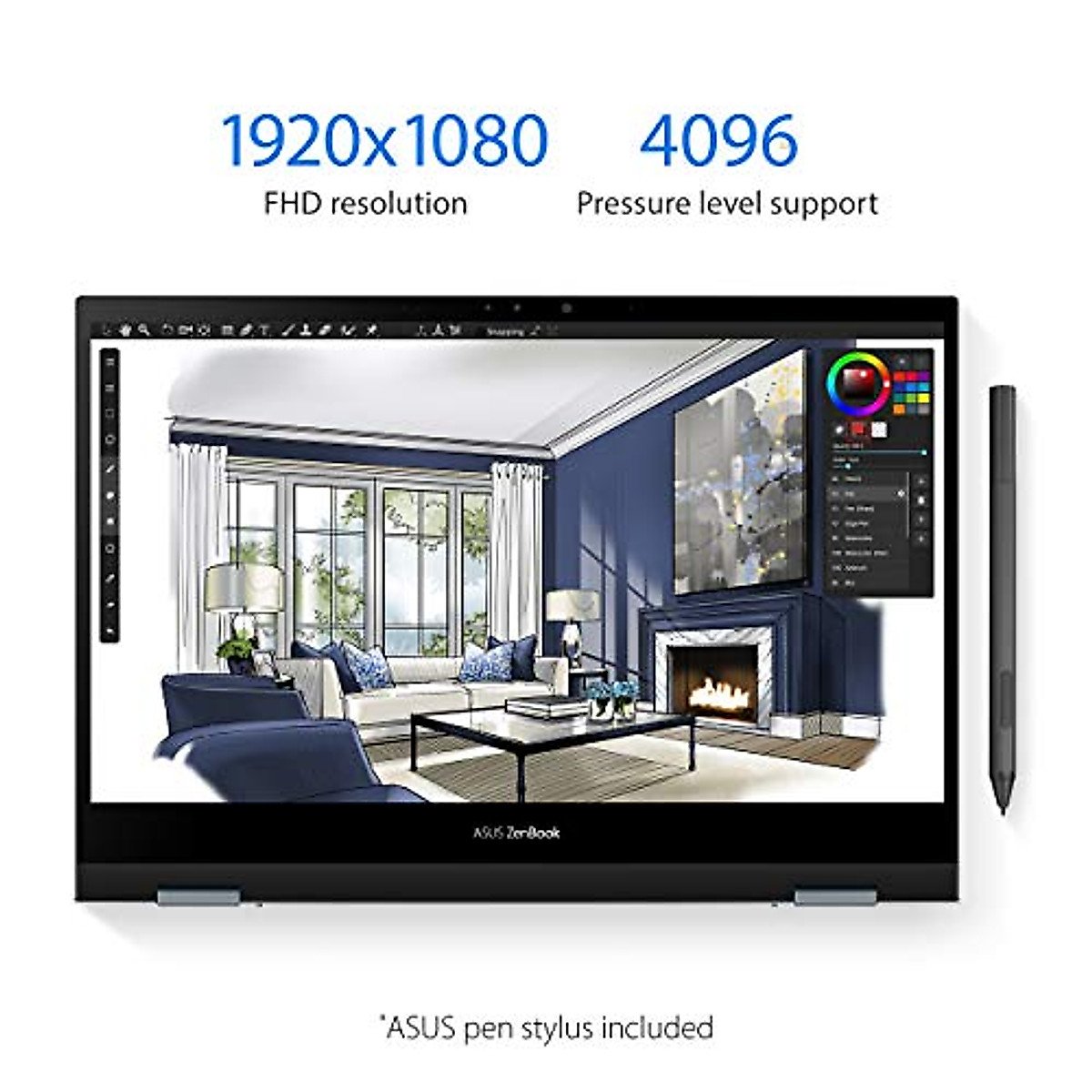 ASUS ZenBook Flip 13 Ultra Slim 2-in-1 Laptop, 13.3” FHD Touchscreen Display, Intel Core i5-1035G1 Processor, 8GB RAM, 512GB PCIe SSD, Thunderbolt 3, Windows 10 Home, Pine Grey, UX363JA-DB51T