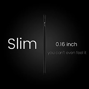 TNTOR Ultra Thin Power Bank with Built in Cable, Credit Card Size Portable Power Charger 2500mAh [Only 0.16 inch] Slim Compact External Battery Charger Compatible with iPhone