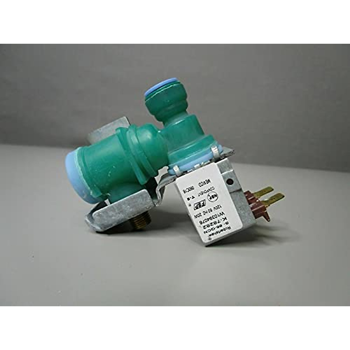 Water Inlet Valve Replacement For Whirlpool WRF736SDAM14 WRF736SDAT00 WRF736SDAT10 WRF736SDAW00 WRF736SDAW10 WRF736SDAW11 WRF736SDAW12 WRF736SDAW13 WRF736SDAW14 WRF757SDEE00 WRF757SDEE01 Refrigerator