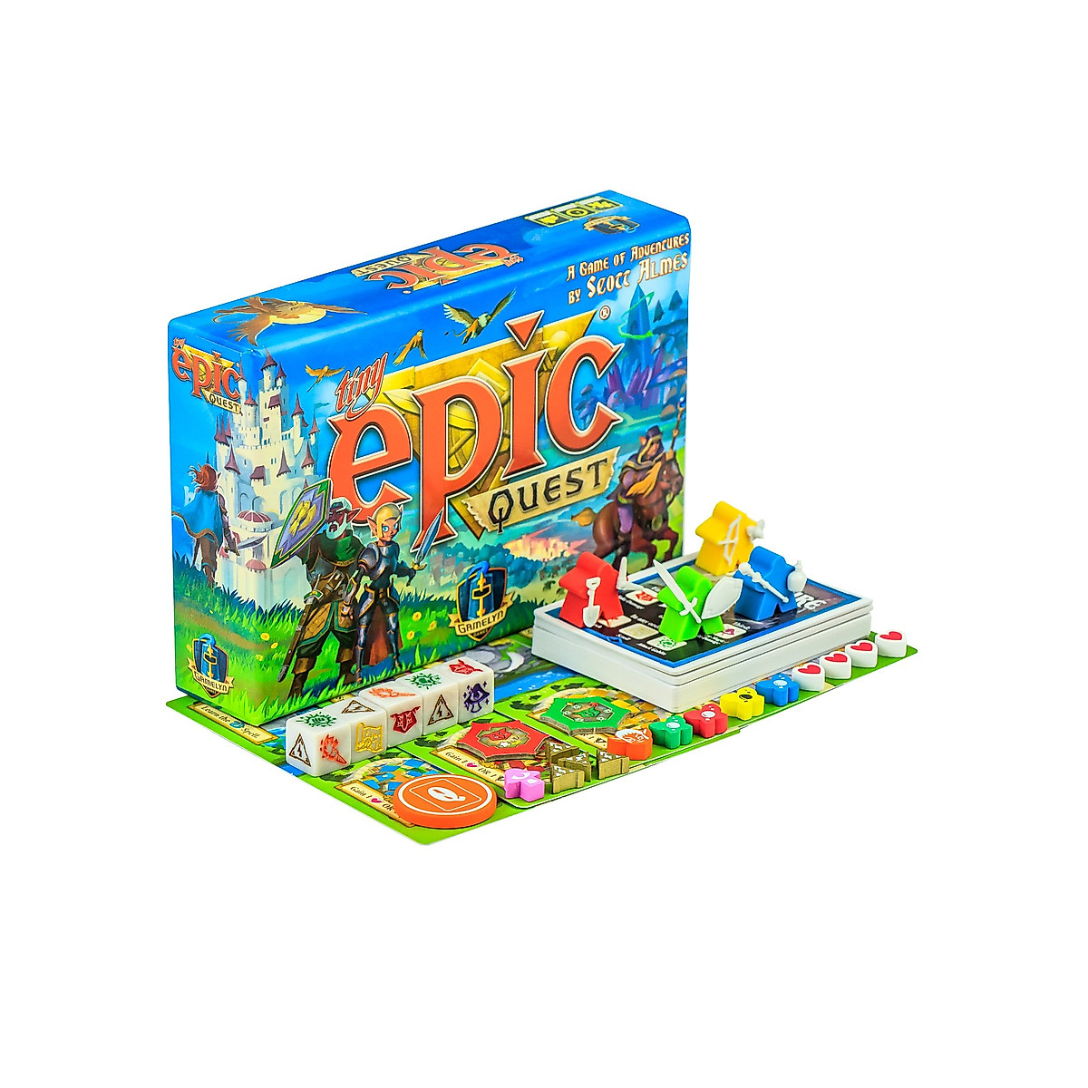 Gamelyn Games Tiny Epic Quest Fantasy Board Game: A Small Box Adventure