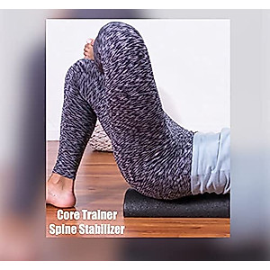 Multipurpose high Density Foam Roller,BBL Toilet Riser,D-Shaped high Density Foam Lumbar roll Back Support Pillow,Exercise high Density Foam,Yoga,Brazilian Butt Lift bbl Toilet Seat Riser,BBL Supplies