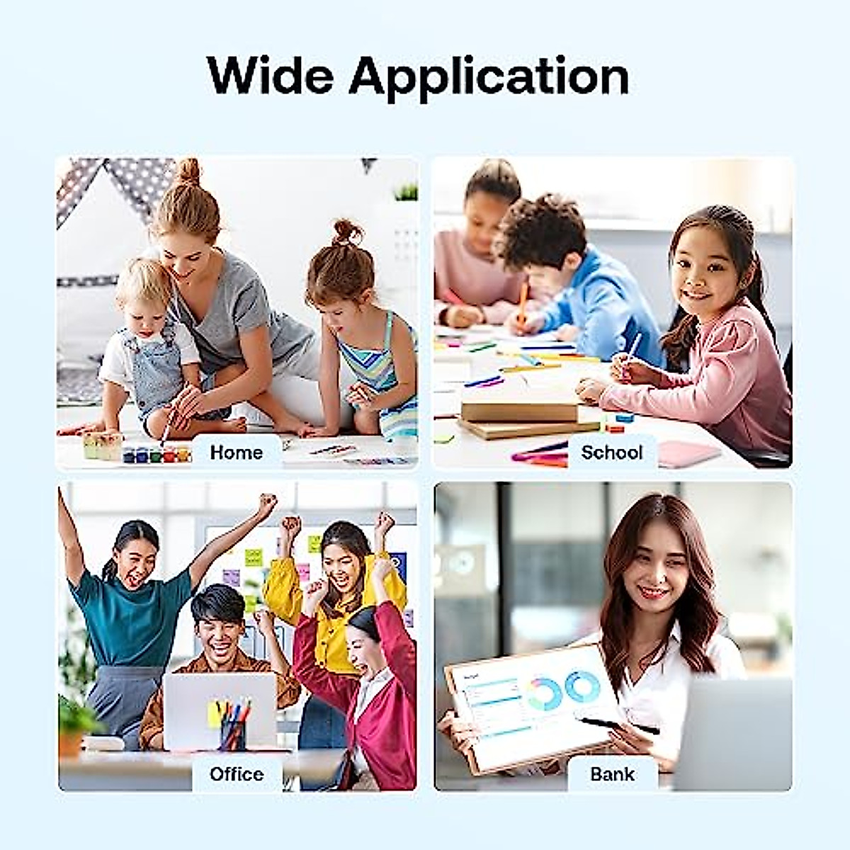 67XL Ink Cartridges Combo Pack Replacement for HP 67 XL High Yield Remanufactured for Envy 6055e 6055 6052 6075 Envy Pro 6455e 6455 6475 6452 6458 DeskJet 4155 2755e 2755 4052 (1 Black, 1 Tri-Color)