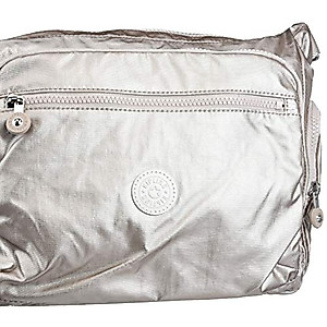 Kipling Women's Gabbie Crossbody, Lightweight Everyday Purse, Casual Shoulder Bag, Metallic Glow
