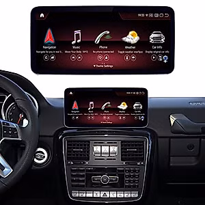 Road Top Android 12 Car Stereo 10.25" Car Touch Screen for Mercedes Benz G Class NTG4.5/ NTG4.7 2012-2015 Year, 8+128G, Support Wireless Carplay, Global Weather,OTA Upgrade,Voice Control