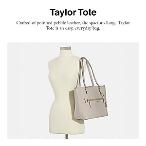 Coach Polished Pebble Leather Taylor Tote