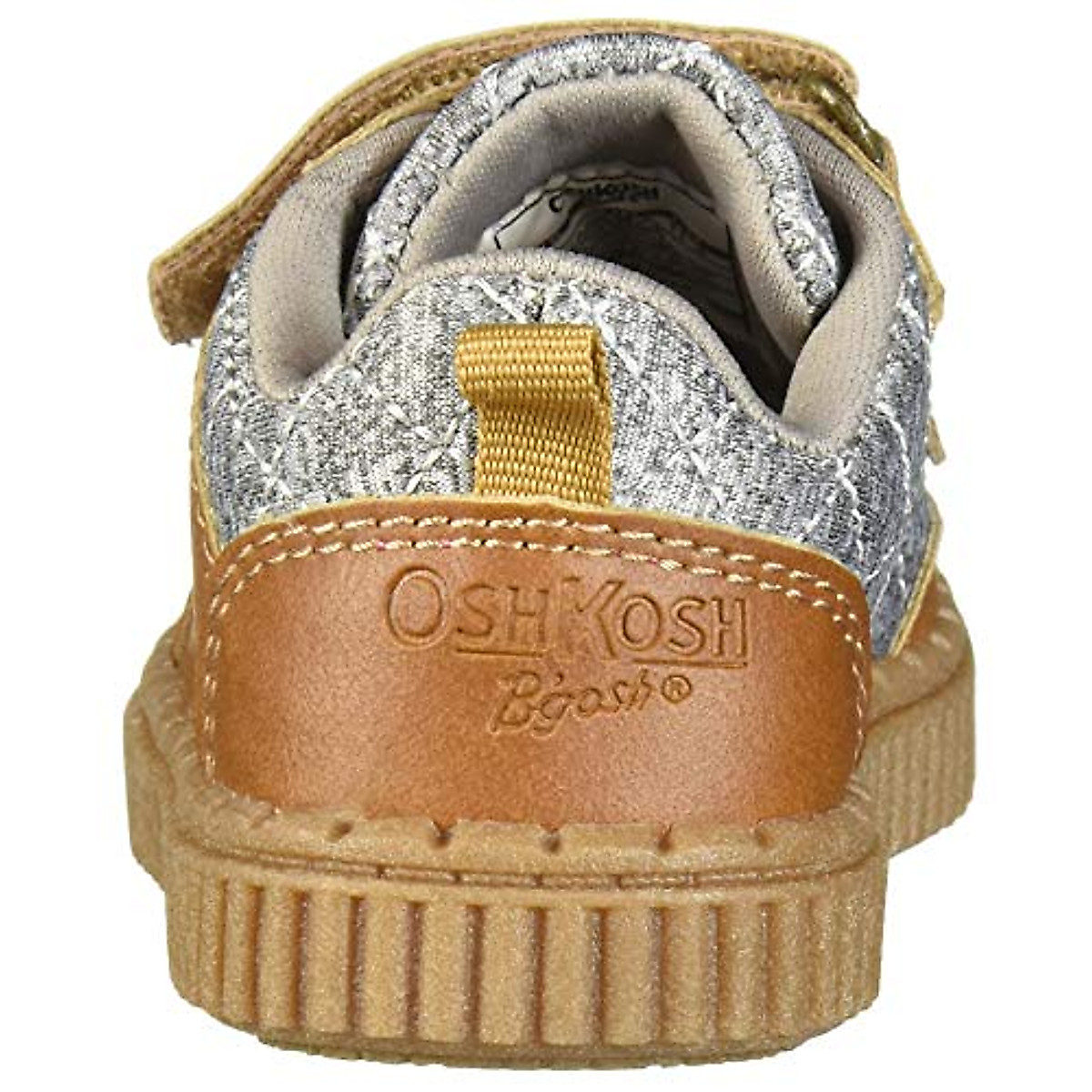 OshKosh B'Gosh Boy's Jasper Sneaker, tan/Grey, 12 M US Little Kid