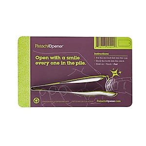 One PistachiOpener - (1) Pistachio Nut Opener - With just a pinch they POP!