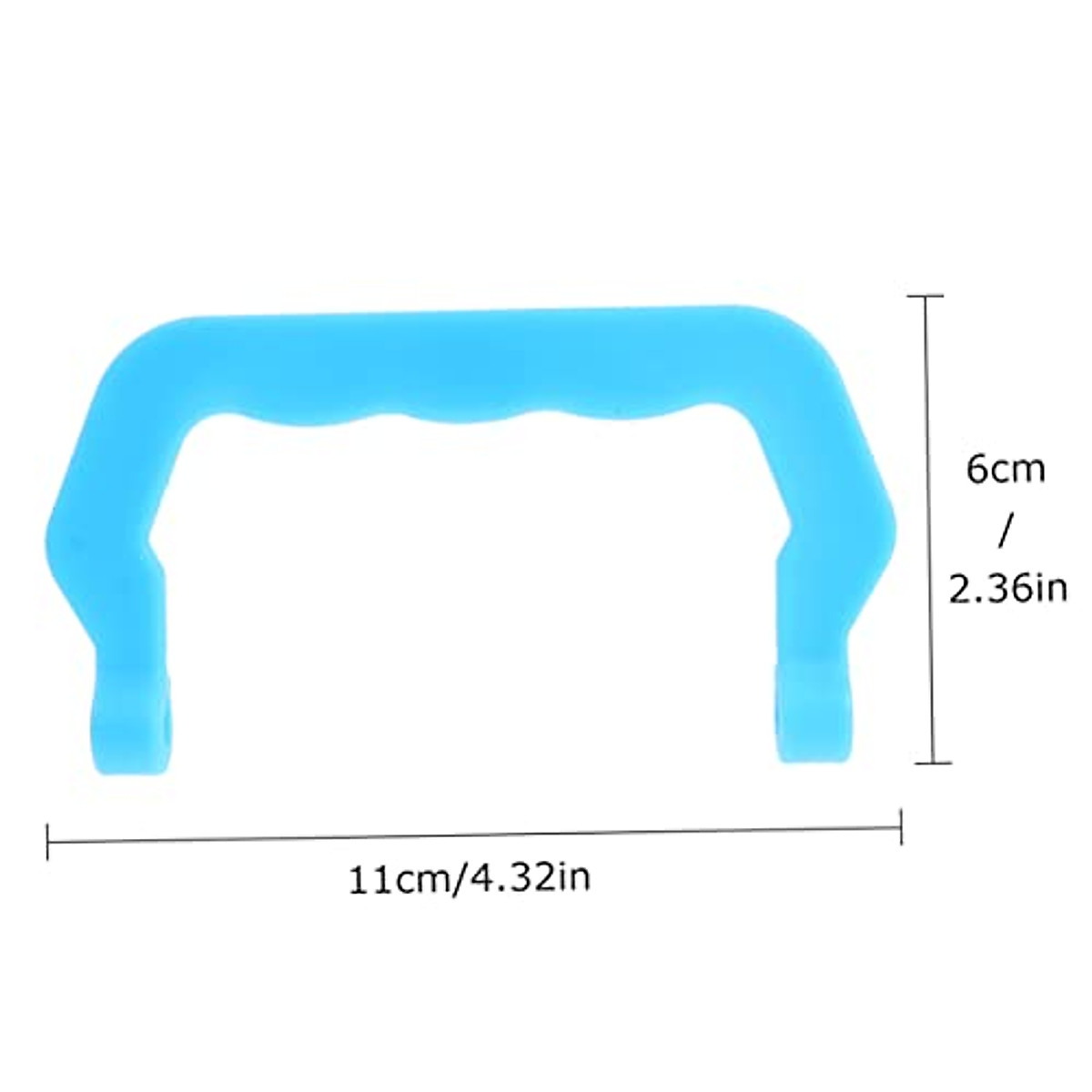 Balacoo 30 pcs cage Handle Plastic cage Lifting Durable Handles for Pet Cage Carrier Rabbit Dog Hard- Sided Carriers Critter Nation Cage Lifting Handle Travel Chinchilla Squirrel