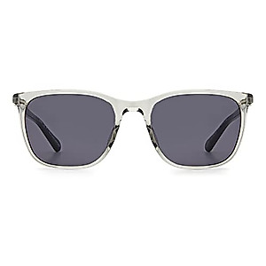 Fossil Men's Male Sunglasses Style FOS 3130/G/S Rectangular, Black/Gray, 54mm, 20mm
